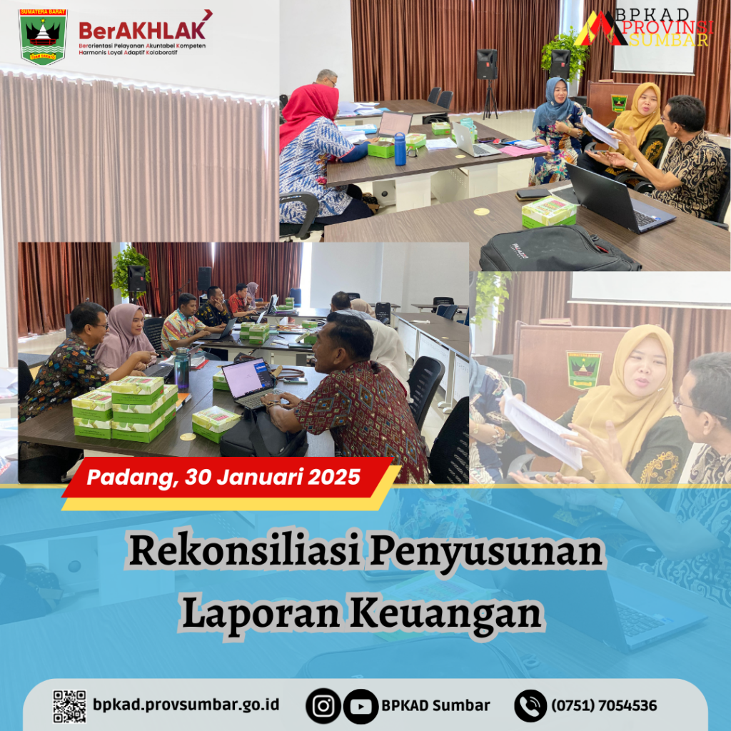 Rekonsiliasi Penyusunan Laporan Keuangan - BPKAD